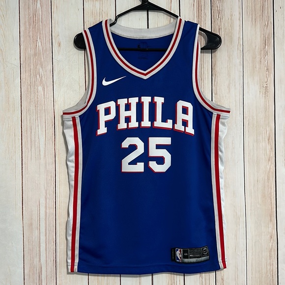 Nike | Shirts | Nike Nba Philadelphia 76ers Ben Simmons Jersey 44medium ...